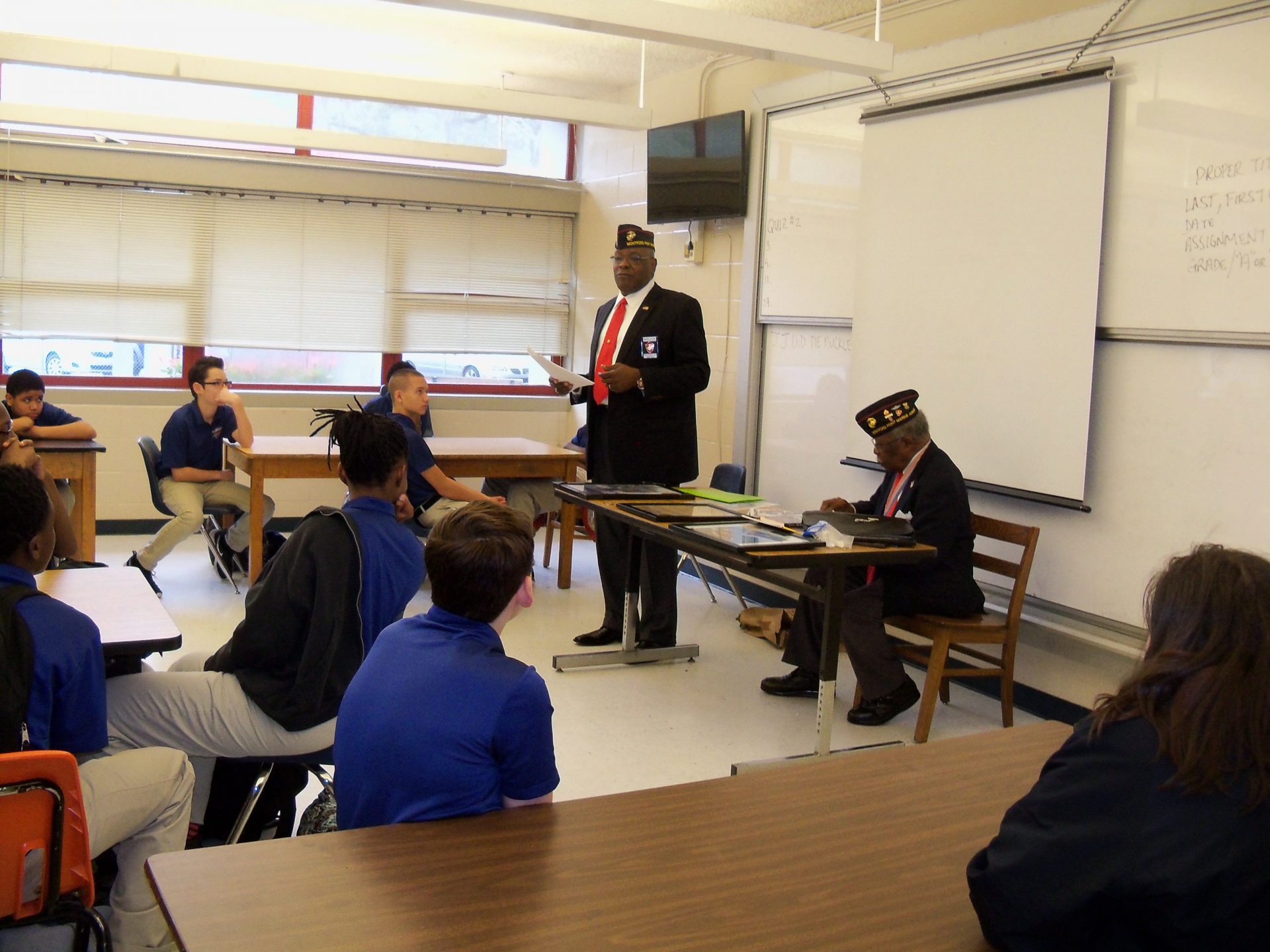 Stilwell Students Honor African American Military | CIS Jax